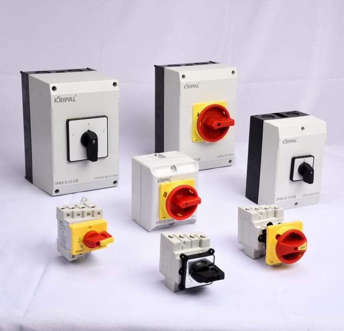 150A 3P IP65 สวิตช์ Isolator UKP แบบกันน้ำสำหรับอุตสาหกรรม IEC standard